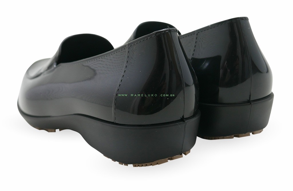 Sticky Shoe Sapato Social Woman Ve Preto Vern na Mameluko
